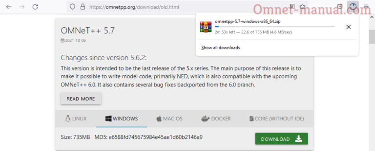 Prominent Point about OMNeT++ Installation
