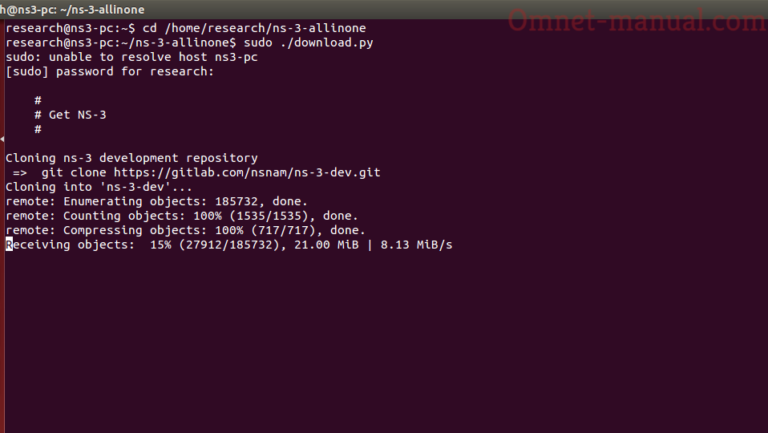 Steps to Install Network Simulator 3