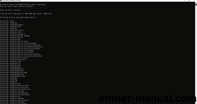 How to install OMNET++ 5.6.2