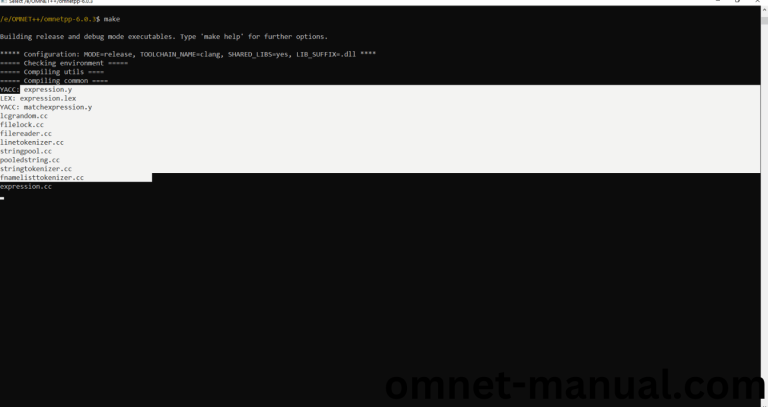 How to install OMNET++ 6.0.3