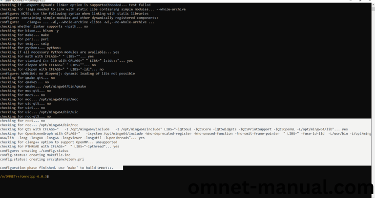 How to install OMNET++ 6.0.3