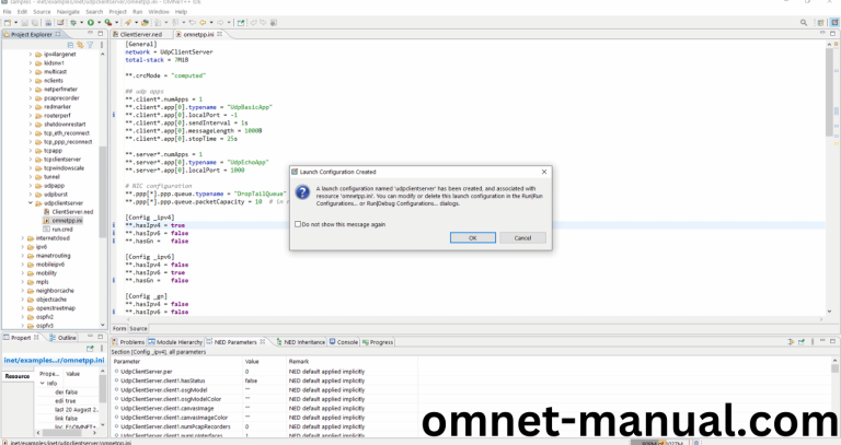 How to run INET Framework packages in OMNET++