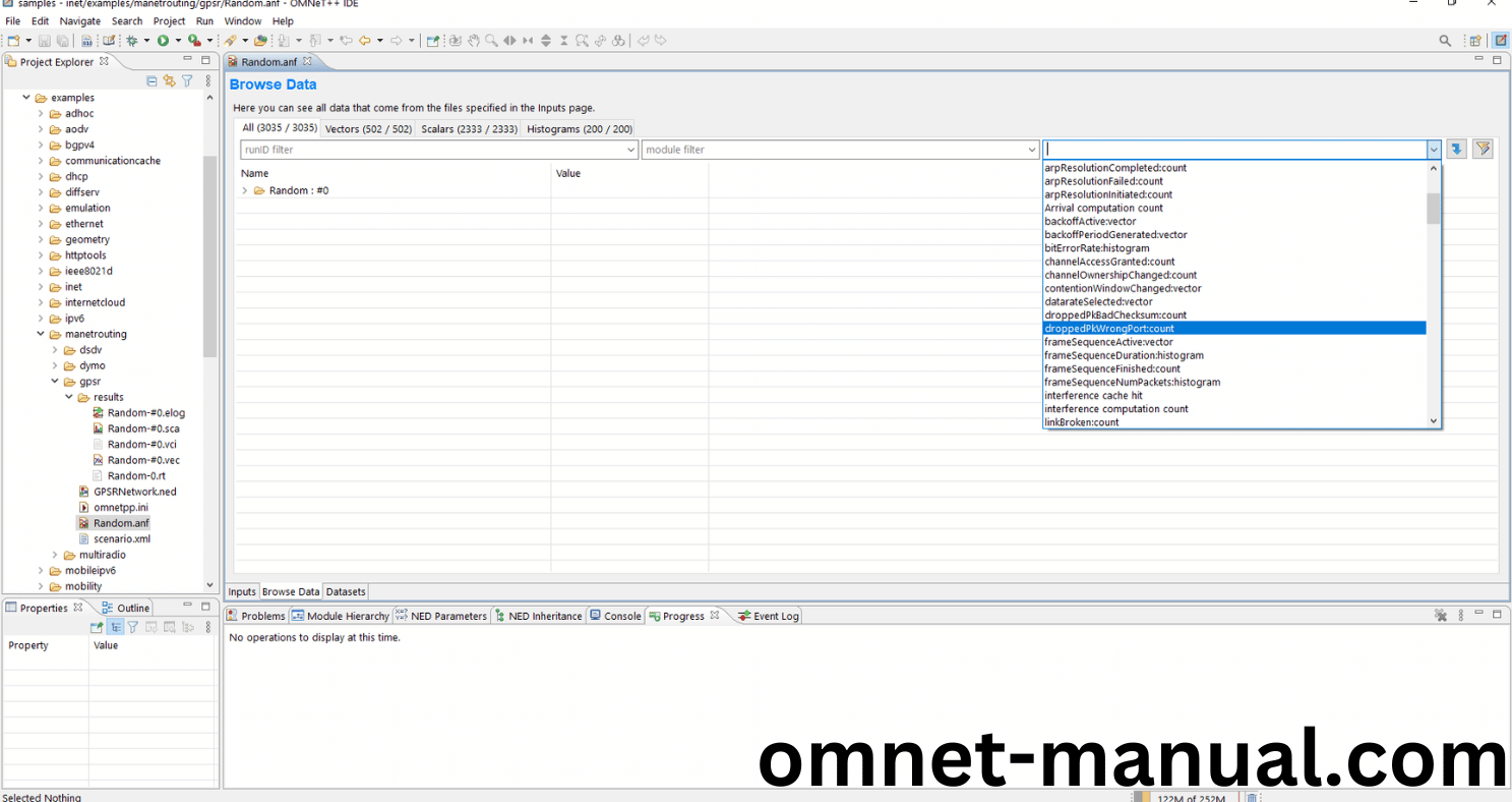 HOW TO RUN RESULT FILTER & RECORDERS IN OMNET++