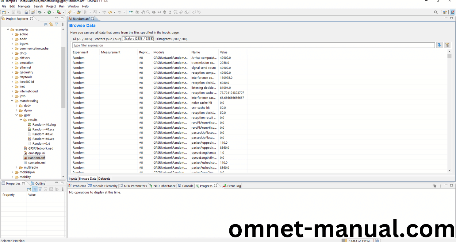 Executing The Example Result Filter And Recorder Tool Framework Program