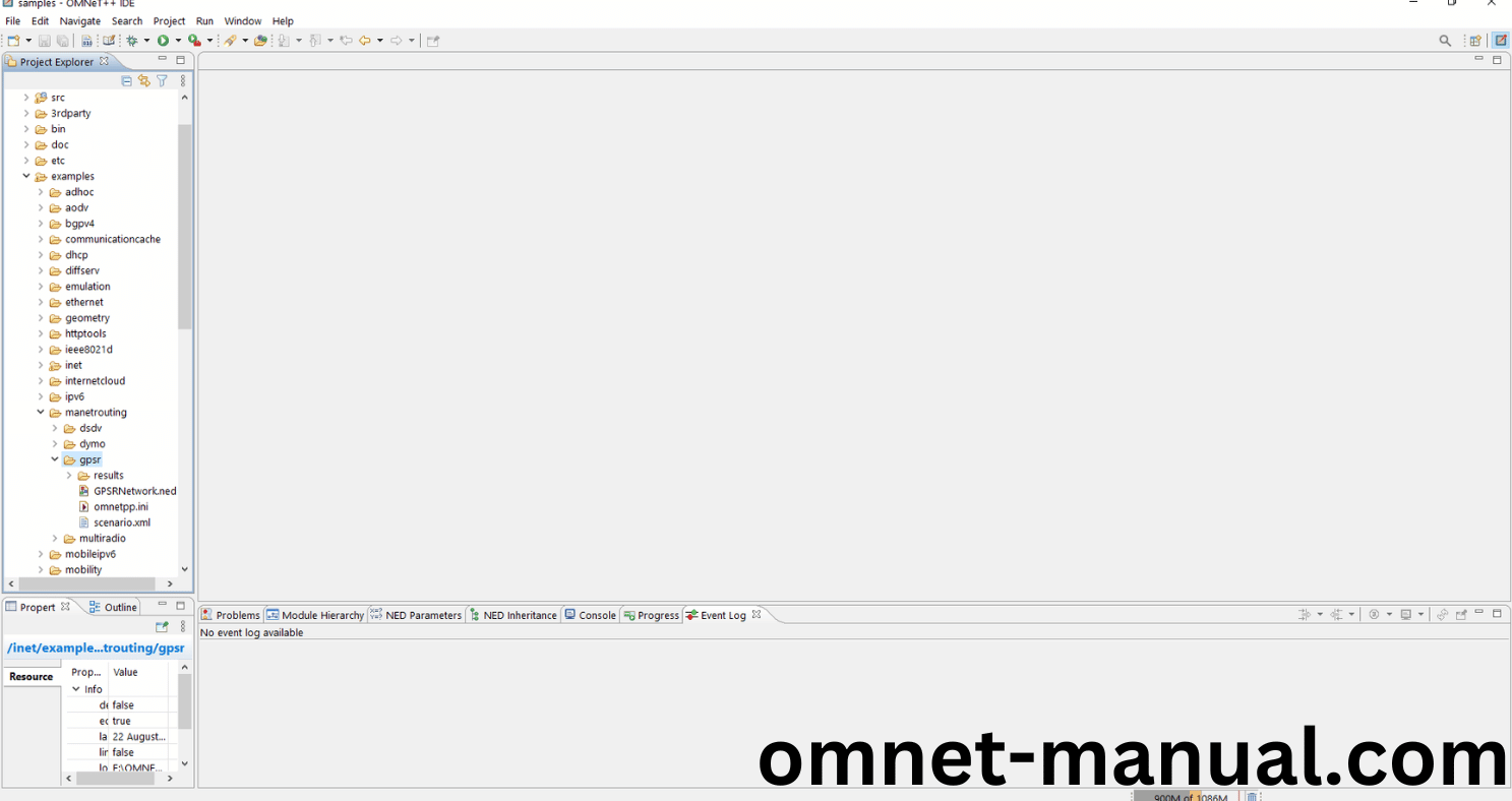 Executing The Example Result Filter And Recorder Tool Framework Program Omnet Simulator