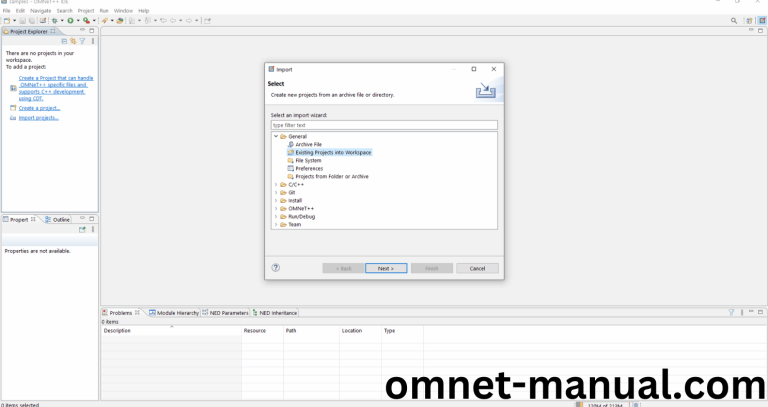 How to run INET Framework packages in OMNET++