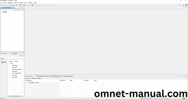 How to run INET Framework packages in OMNET++