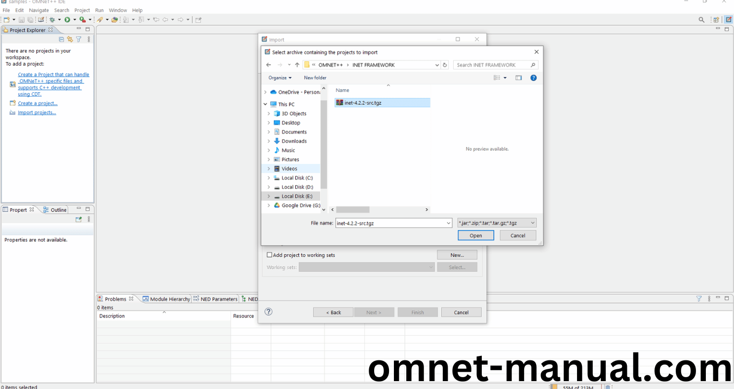 HOW TO RUN VEINS SUMO PACKAGES IN OMNET++