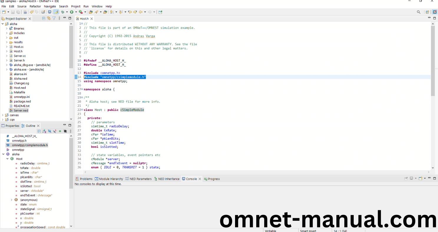 Importing cSimplemodule.h – OMNeT++ Simulator