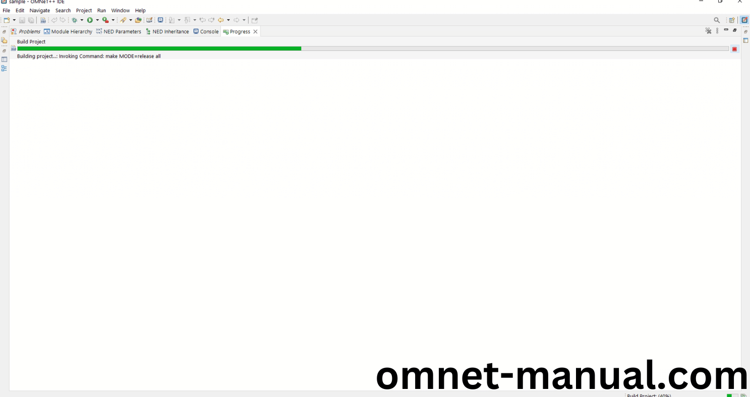 OMNeT++ Building Process – OMNeT++ Simulator OMNeT++ Building Process – OMNeT++ Simulator