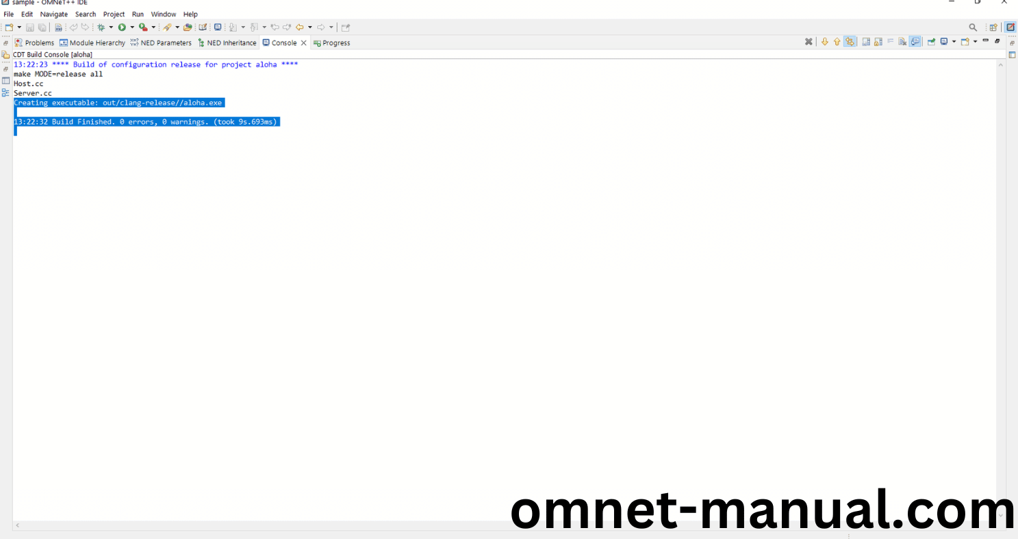 OMNeT++ Building Process – OMNeT++ Simulator OMNeT++ Building Process – OMNeT++ Simulator