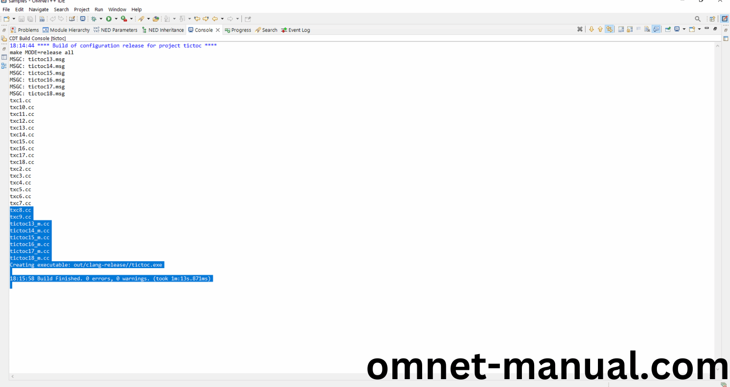 OMNeT++ Building Process – OMNeT++ Simulator OMNeT++ Building Process – OMNeT++ Simulator