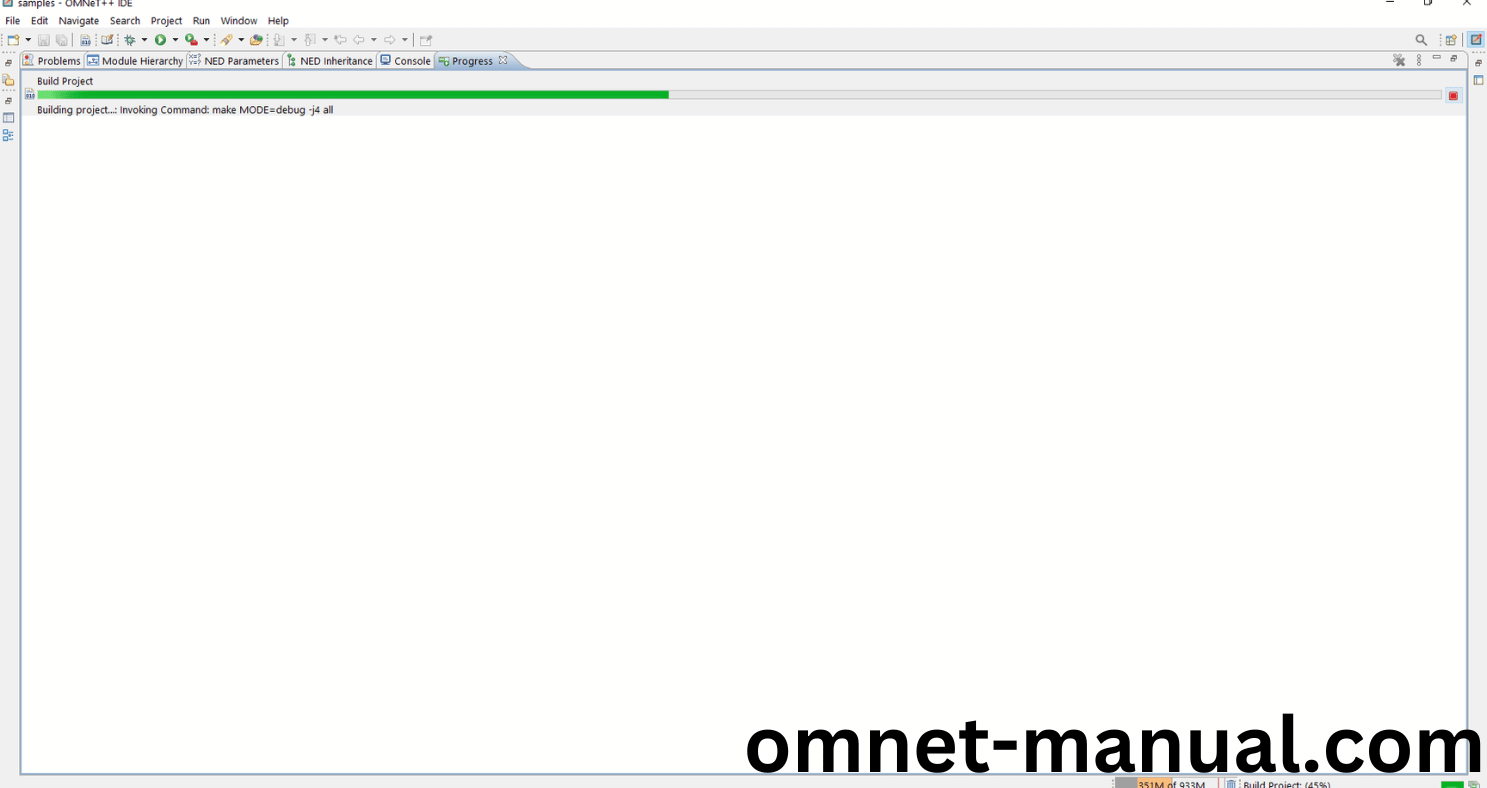 SimuLTE Building Process – OMNeT++ Simulator
